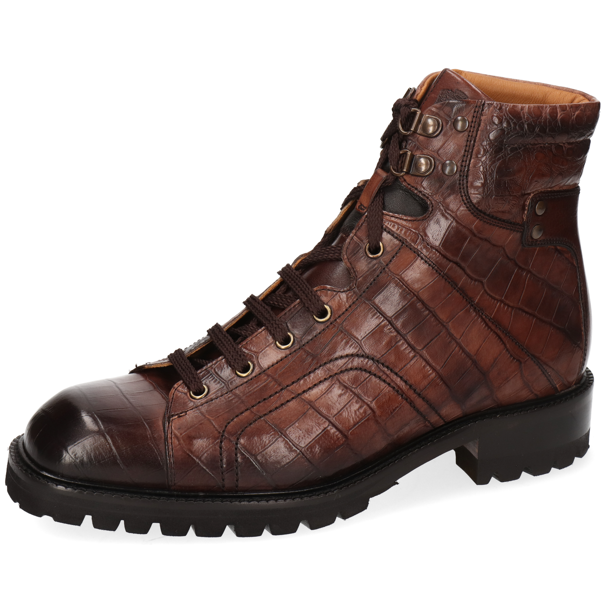 Adam 7 Torino Print Brown – Melvin & Hamilton