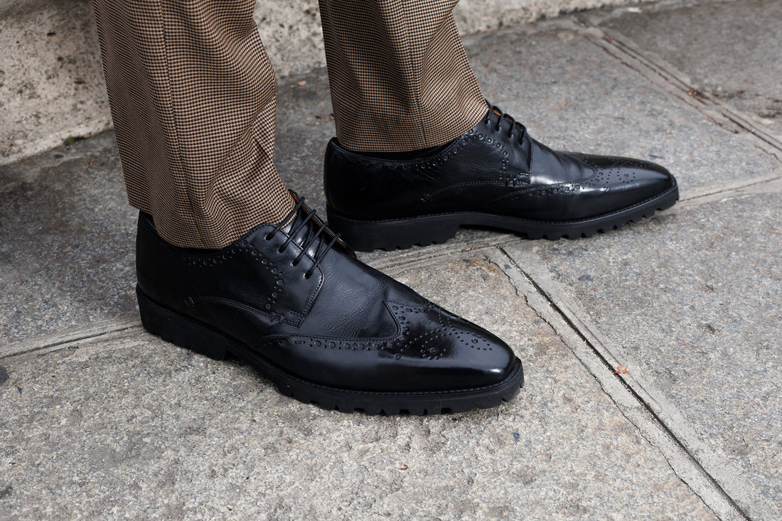 Brogues, wingtip, cap toe: all about different shoe toe caps – Melvin ...