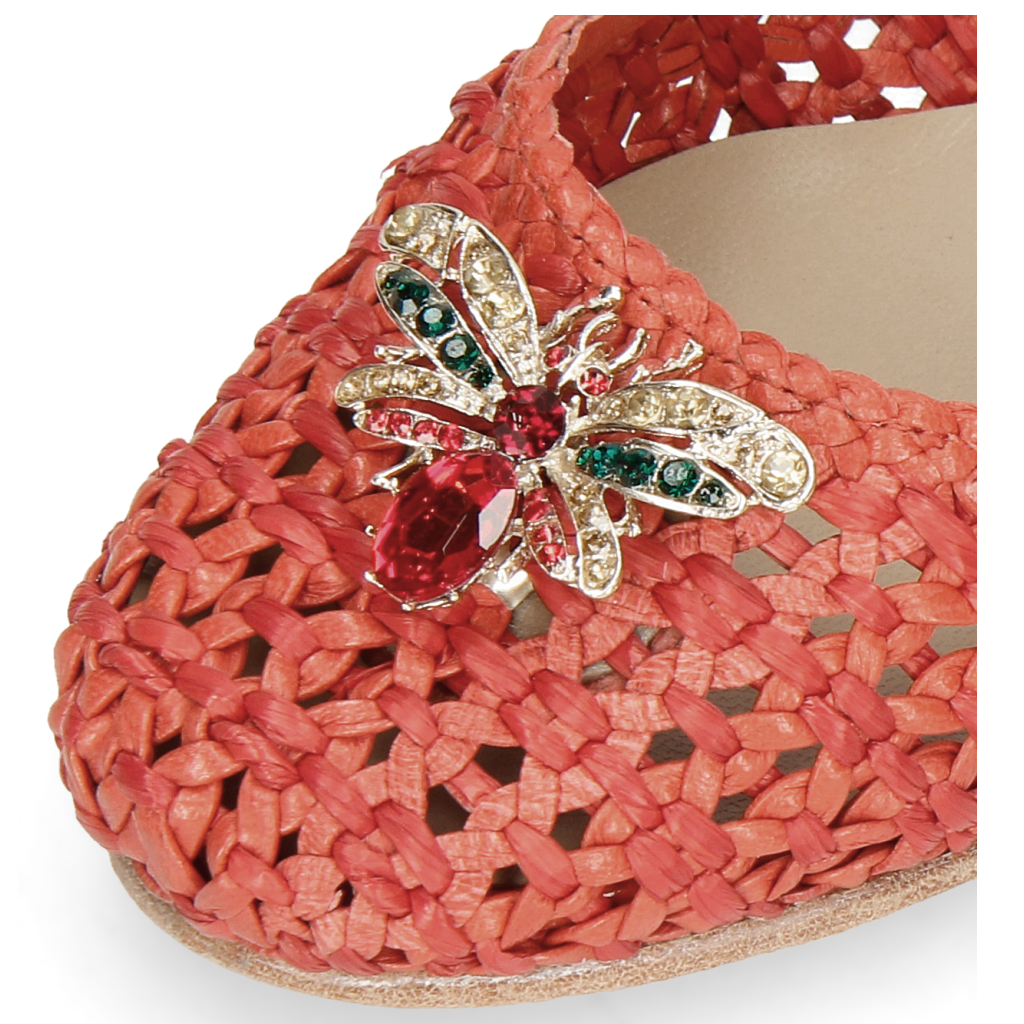 Kate 5 Woven Red Accessory Bee – Melvin & Hamilton