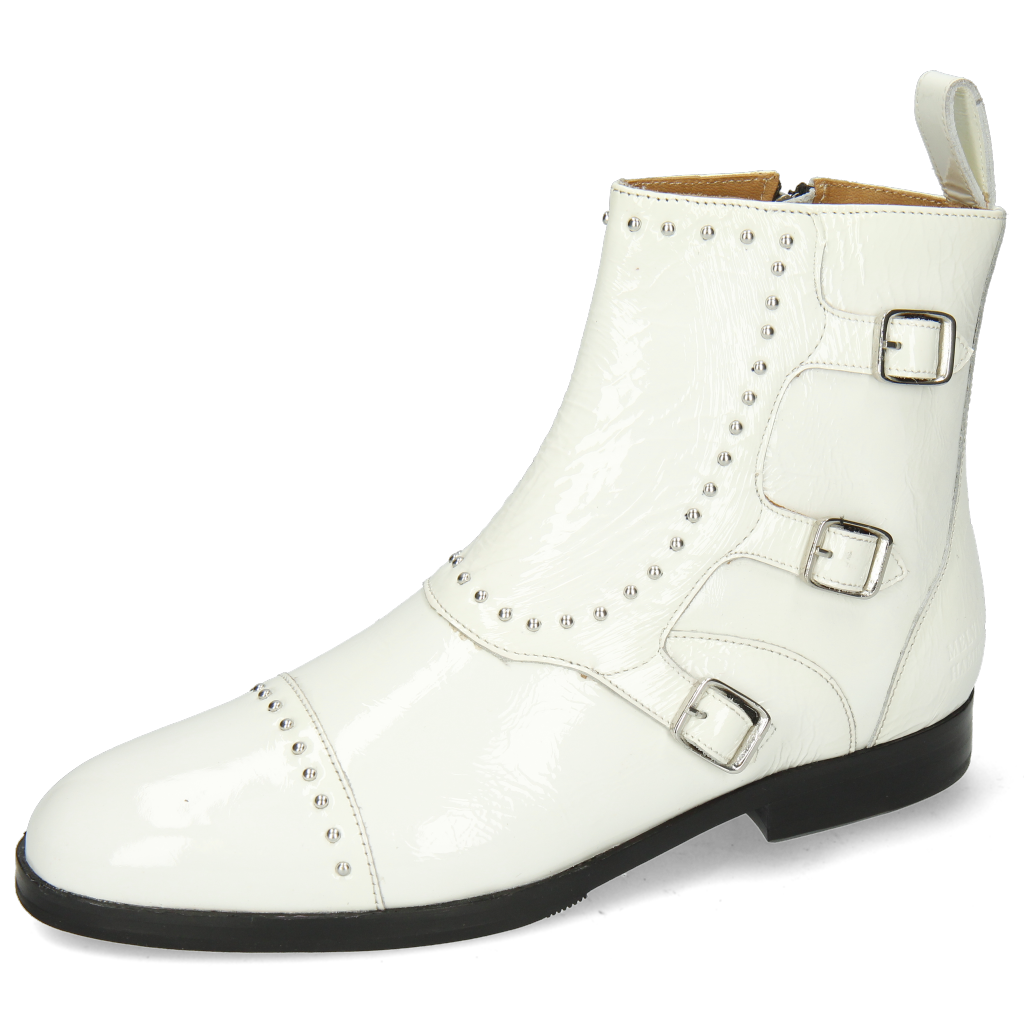 Susan 45 Soft Patent White Rivets – Melvin & Hamilton