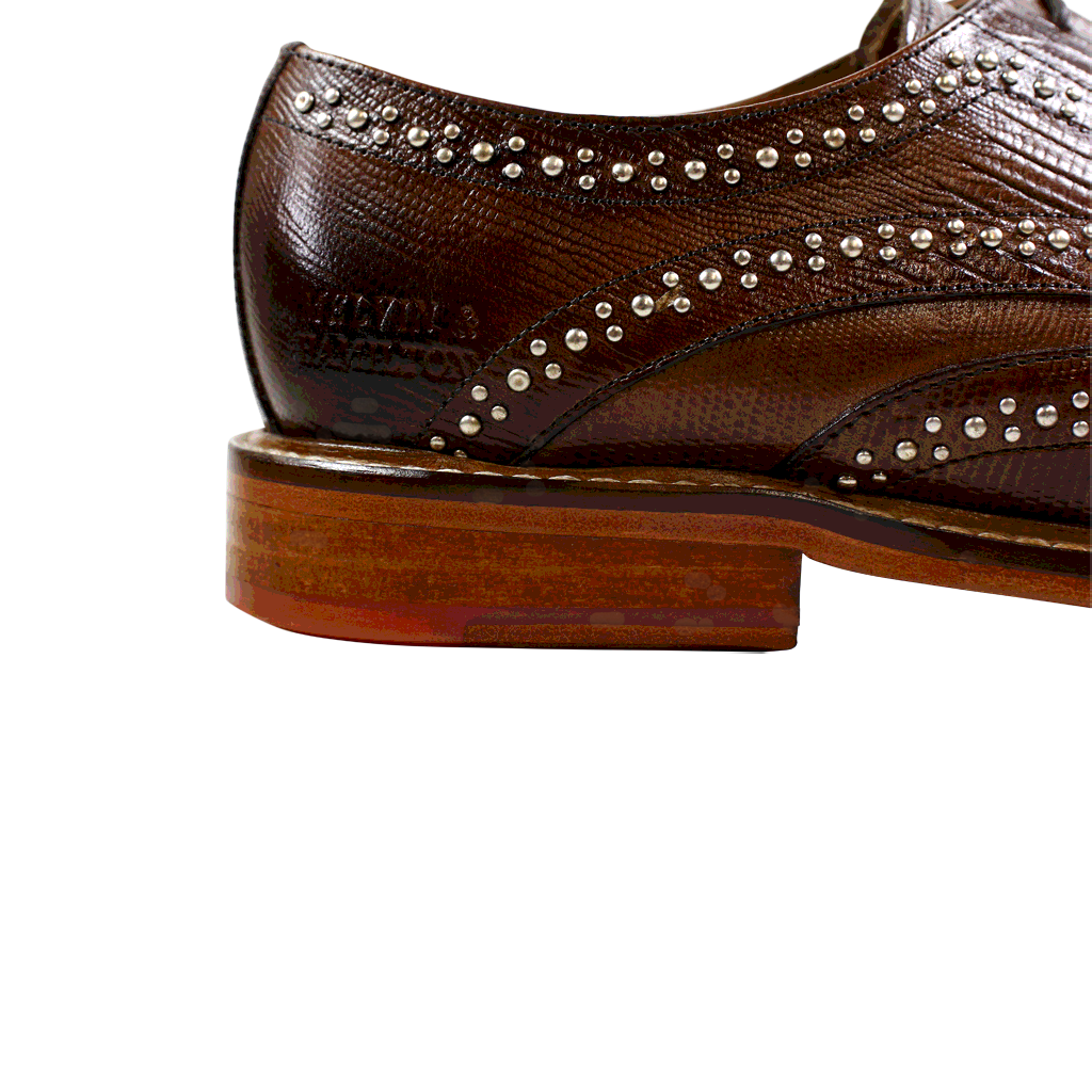Matthew 4 Guana Dark Brown Rivets LS Natural – Melvin & Hamilton