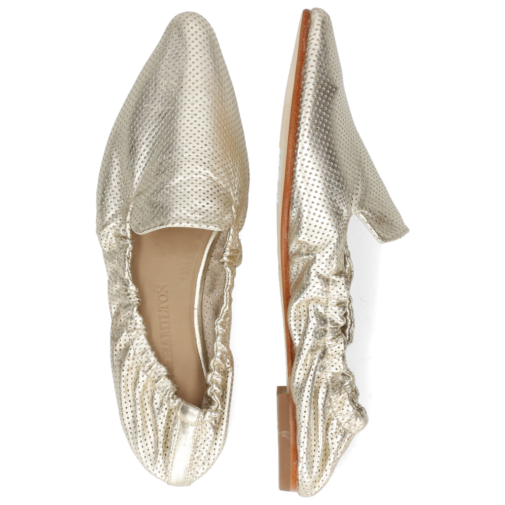 Alexa 30 Metallic Nappa Perfo Platin – Melvin & Hamilton