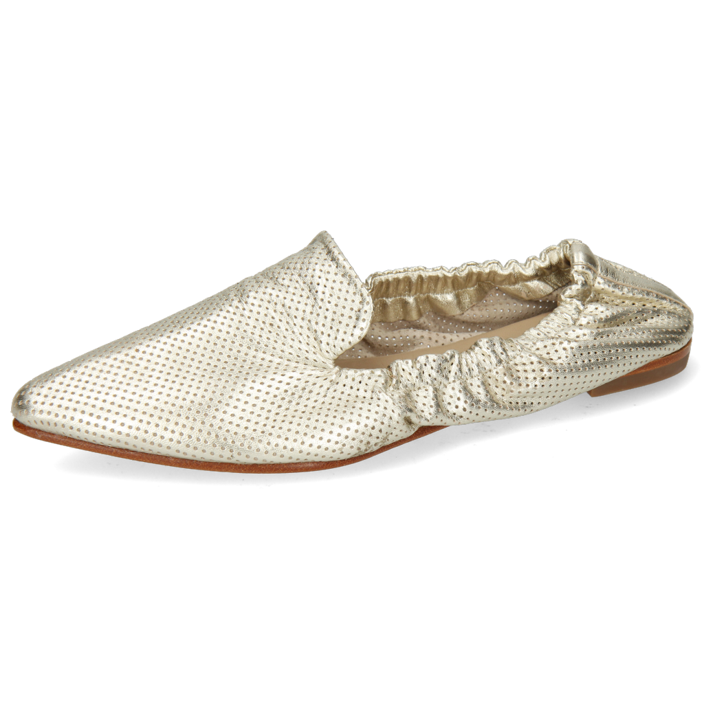 Alexa 30 Metallic Nappa Perfo Platin – Melvin & Hamilton
